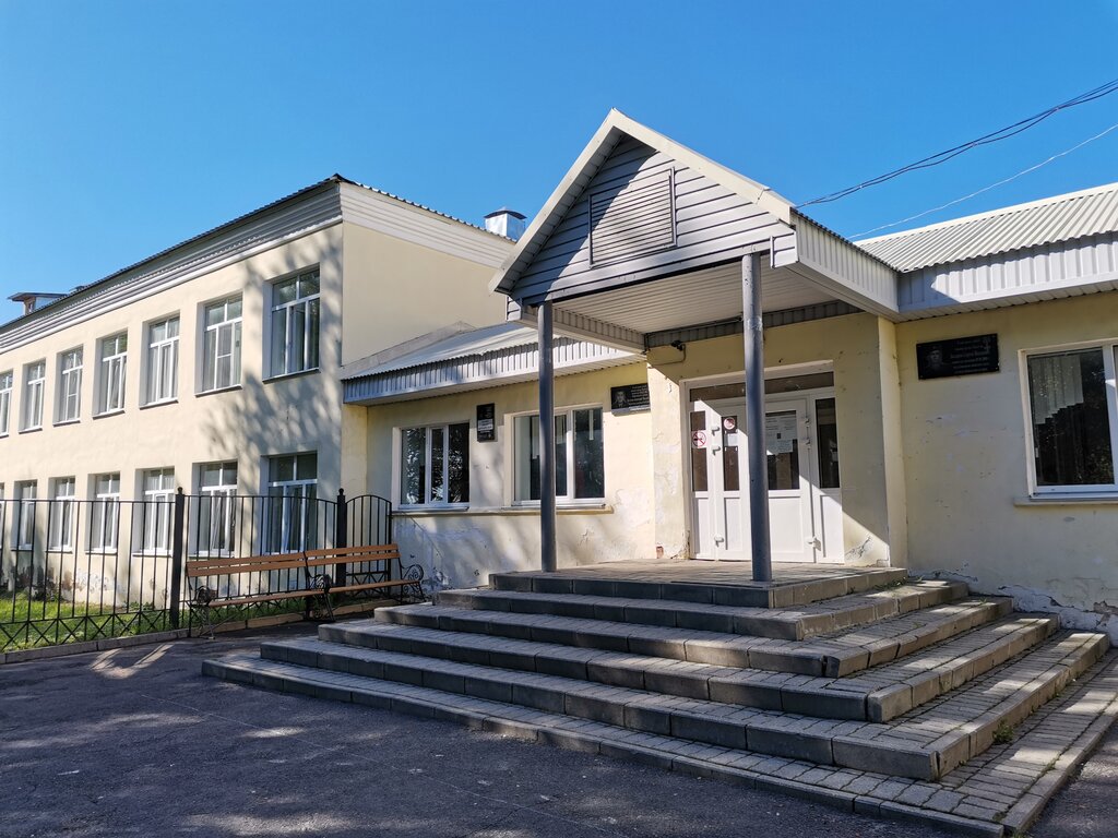 Ortaokul Бабушкинская средняя школа, Vologodskaya oblastı, foto