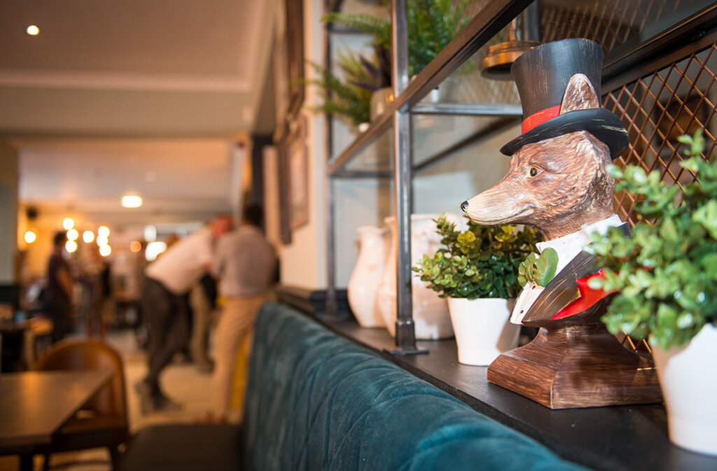 Bar The Fox Inn, İngiltere, foto