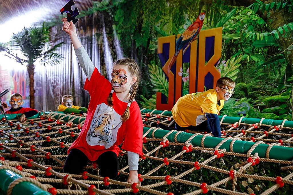Çocuklar için kutlama organizasyonları Зов Джунглей, Balaşiha, foto