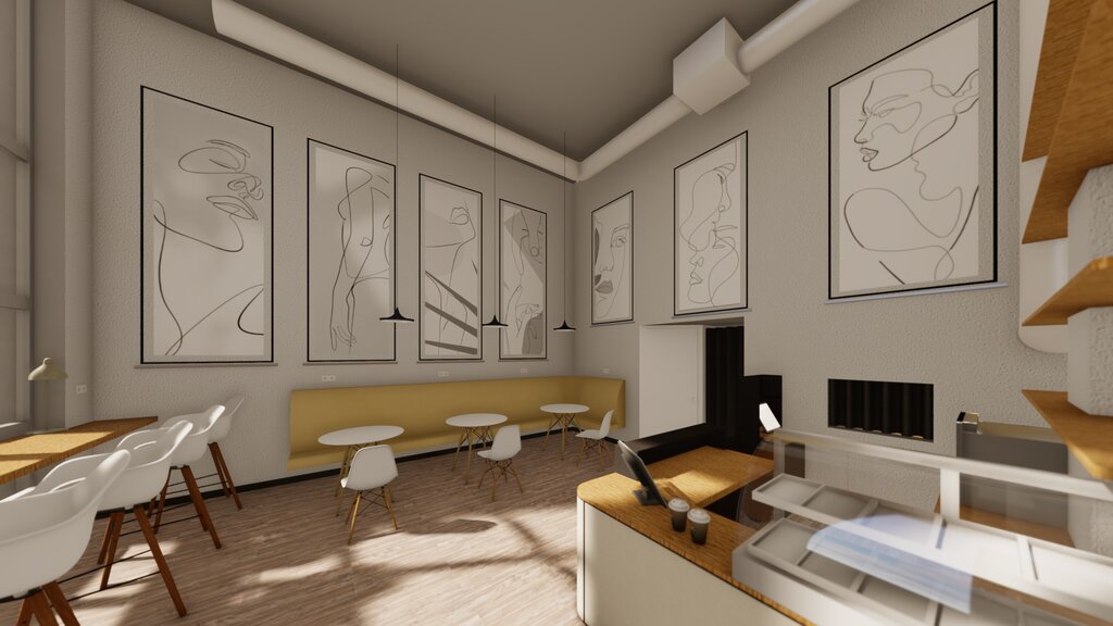 Kahve dükkanları Rs Coffee, Ufa, foto