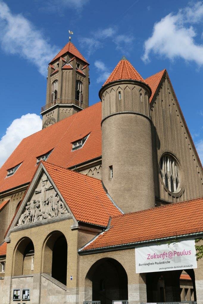 Dini dernekler Evangelische Pauluskirche Darmstadt - Evangelische Paulusgemeinde Darmstadt, Darmstadt, foto