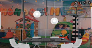 Parco Giochi Mondobimbo (Tuscany, Florence, Via della Madonna della Tosse), lunapark  Floransa'dan