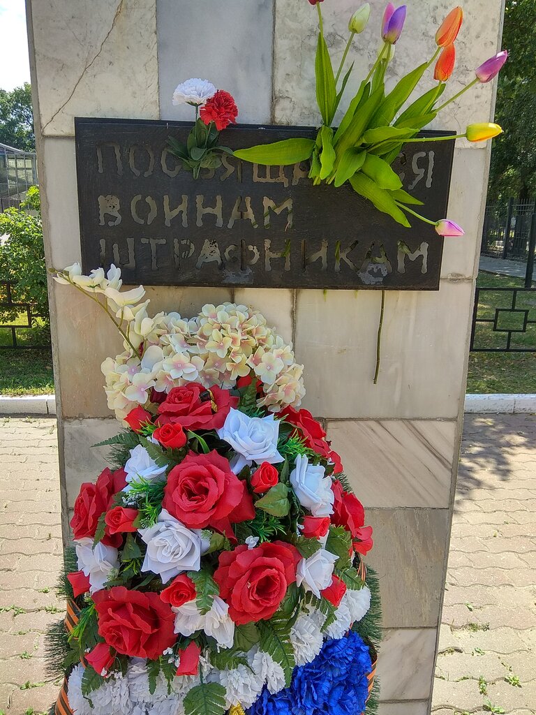 Anıt, heykel Воинам-штрафникам, Krasnogorsk, foto