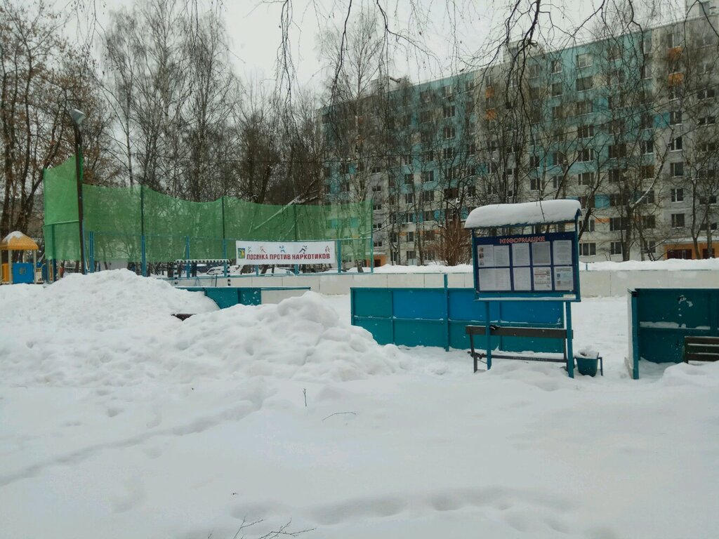 Buz pateni pistleri Ice rink, Moskova, foto