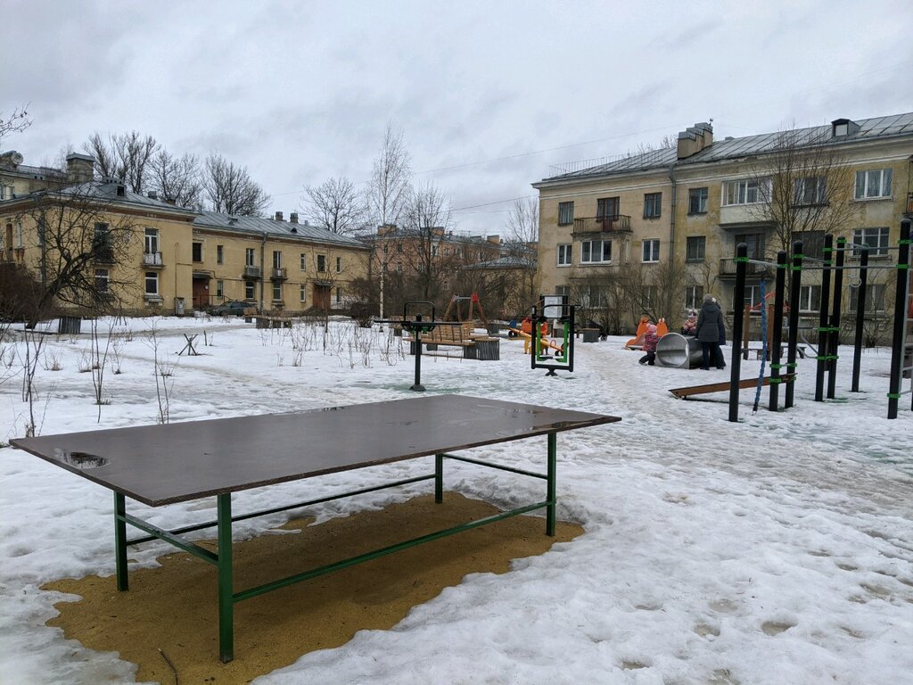 Spor alanı Спортплощадка, Saint‑Petersburg, foto