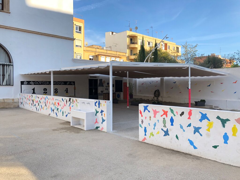 Çerçeve ve çadır yapıları Toldos Aragón, Palma, foto
