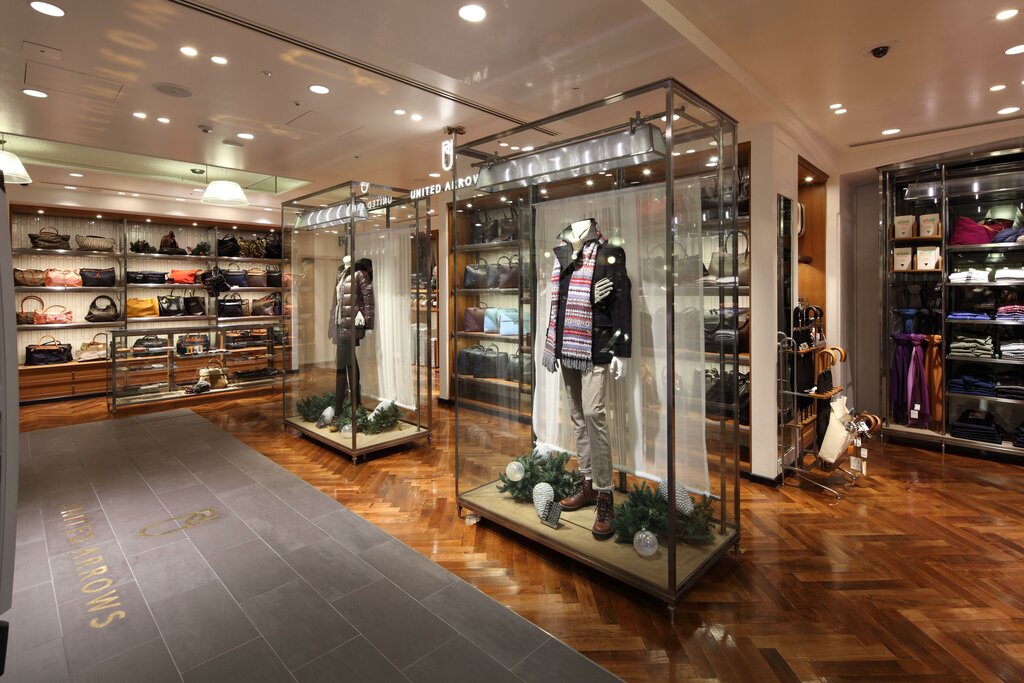 Giyim mağazası United Arrows green label relaxing lumine yurakucho, Tokyo, foto