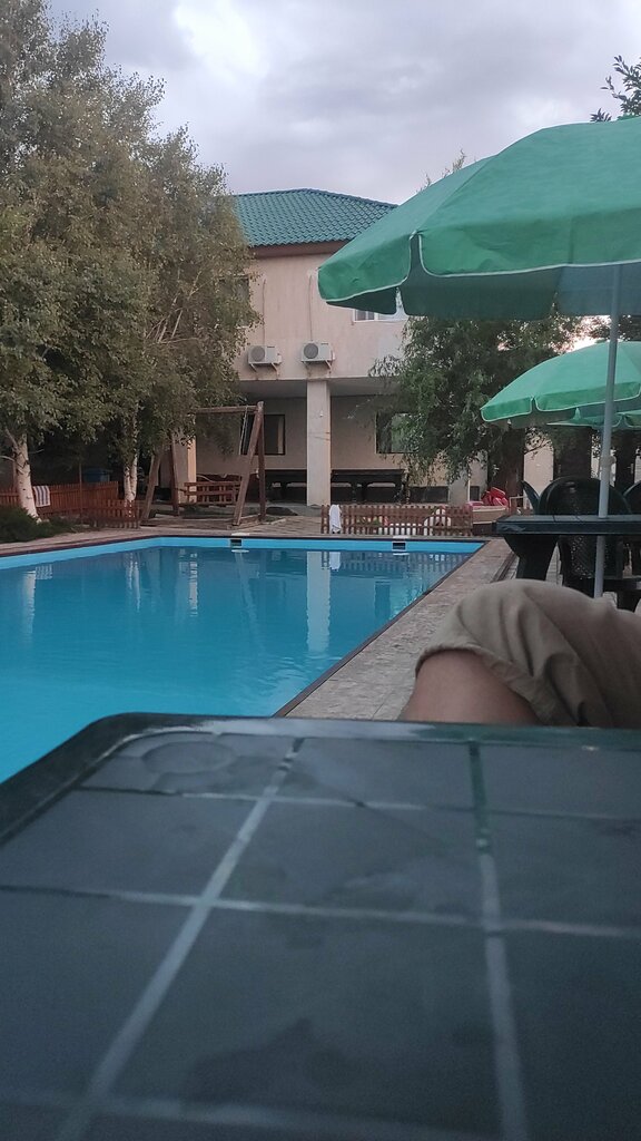 Otel Alakol zelenayakrysha, Zhetysu ili, foto