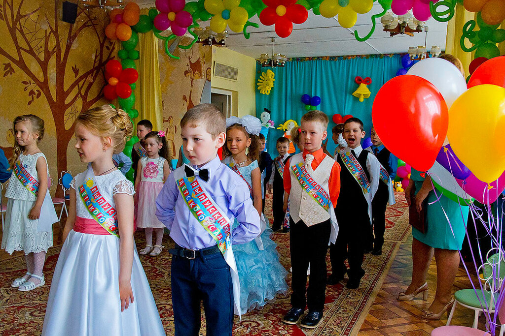 Anaokulları Babinichsky nursery-garden of the Orsha district, Vitebskaya oblastı, foto