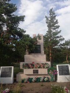 Погибшим участникам Великой Отечественной войны (Irkutskiy munitsipalny okrug, selo Nikolsk), anıt, heykel  İrkutskaya oblastından