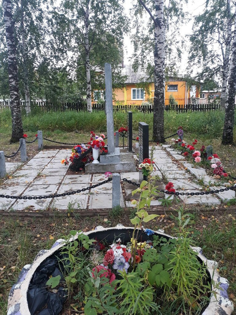 Anıt, heykel Воинам, павшим в годы Великой Отечественной войны, Arhangelskaya oblastı, foto