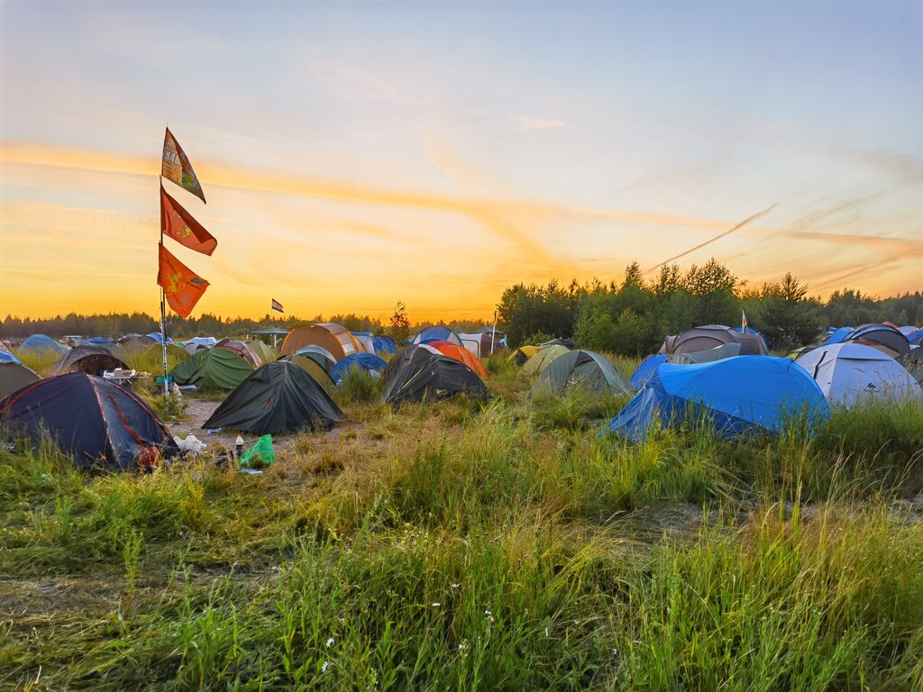 Kamp alanları Camping Levcovo, Yaroslavskaya oblastı, foto