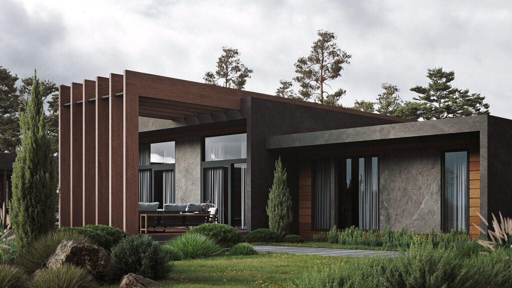 Yazlık ev inşaatı Starkwood, Moskova, foto
