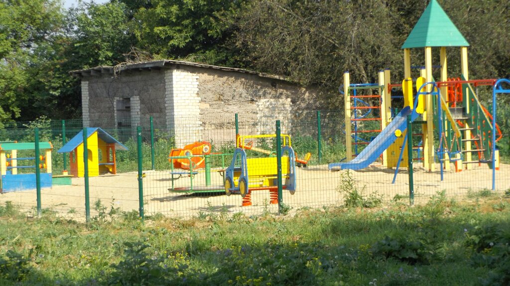 Oyun alanı Playground, Riazanskaya oblastı, foto
