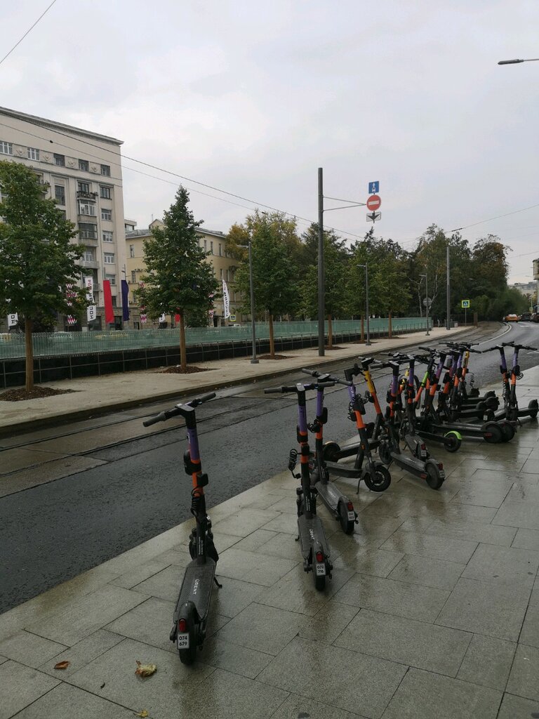 Bisiklet park yerleri Bicycle parking, Moskova, foto
