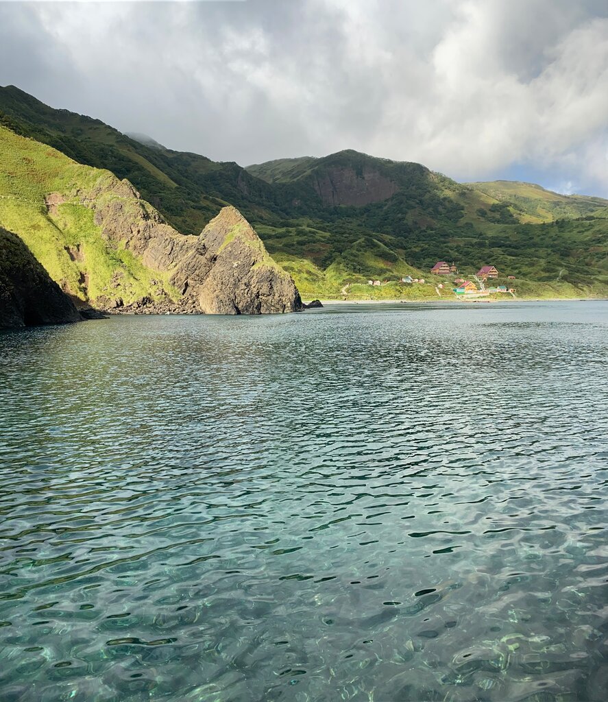 i̇skele Moneron Pier, Sahalin Bölgesi, foto