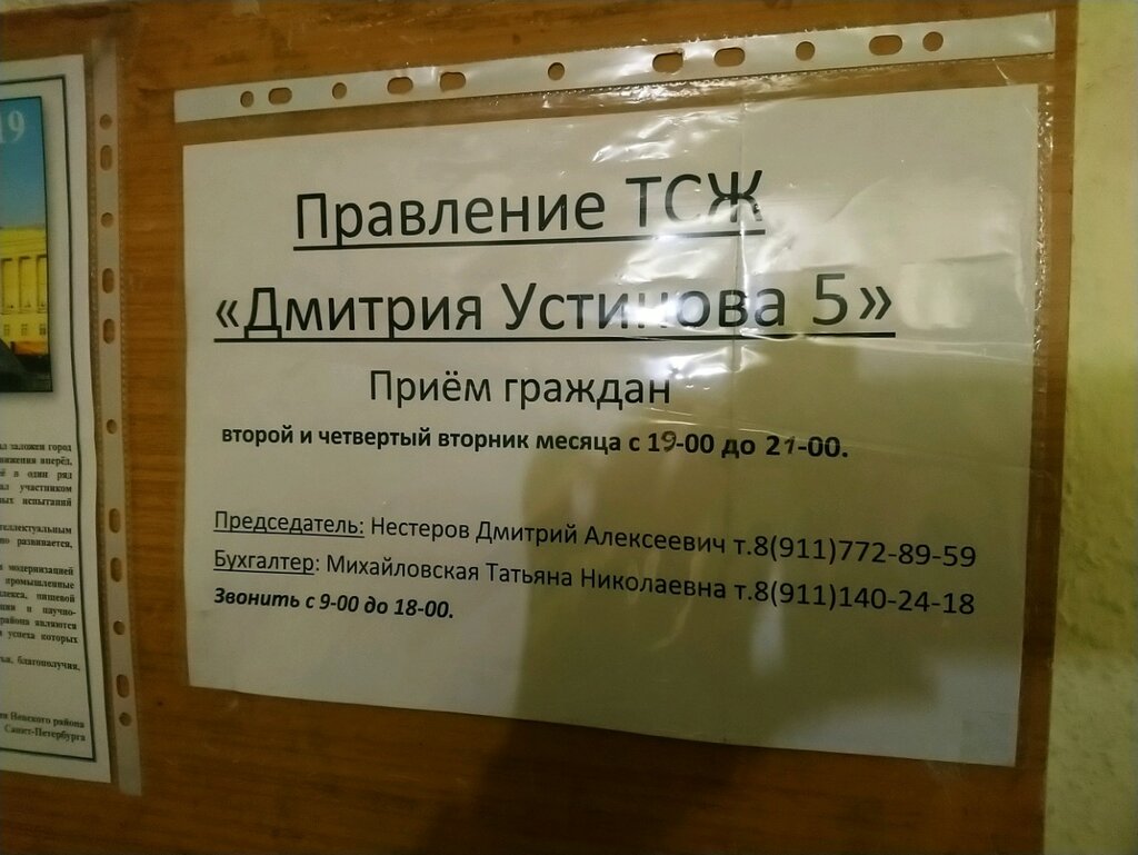 Bina, site yönetimi TSZh Dmitriya Ustinova 5, Saint‑Petersburg, foto