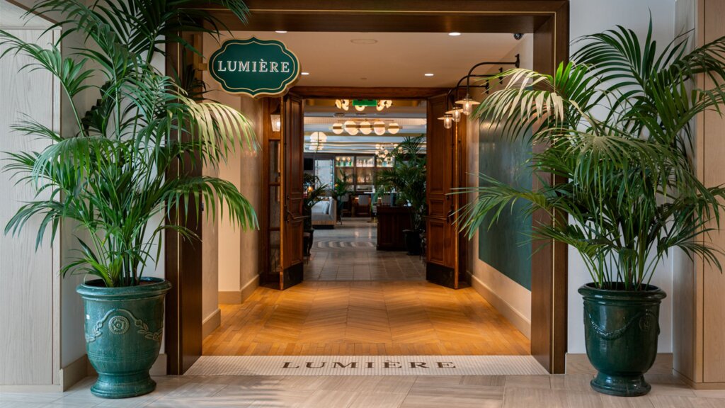 Restoran Lumière, Los Angeles, foto