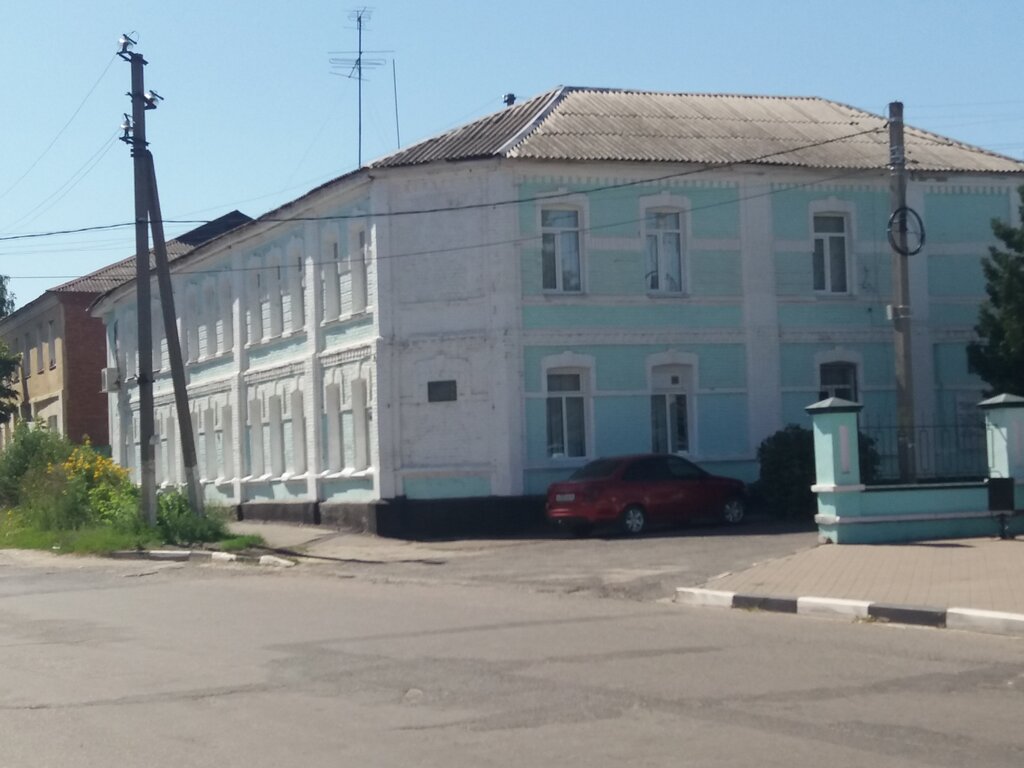 Anıt levhası, anıt taş Штаб 283 стрелковой дивизии, Şçigry, foto