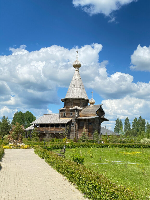 Manastır St. Vladimir Monastery at the Source of the Dnieper, Smolenskaya oblastı, foto