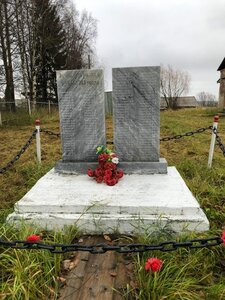 Обелиск воинам-землякам, павшим в Великой Отечественной войне (Komi Republic, munitsipalny rayon Izhemskiy, munitsipalnoye obrazovaniye Krasnobor, derevnya Vertep), anıt, heykel  Komi'den