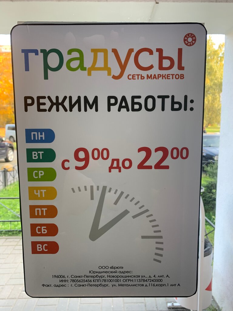 Market Gradusy, Saint‑Petersburg, foto