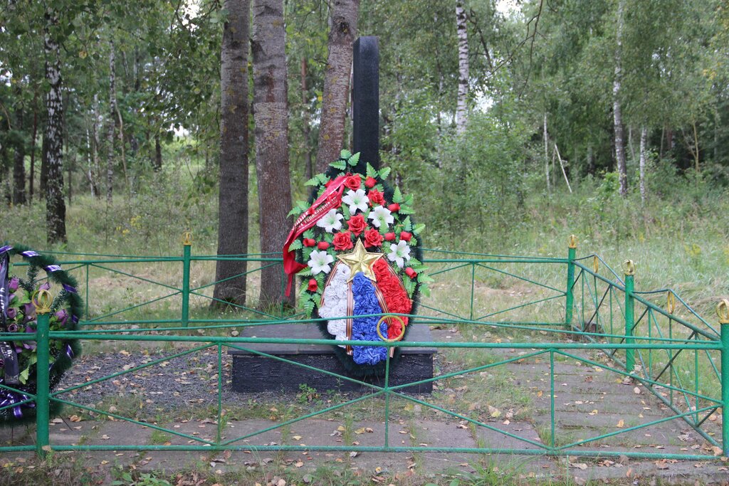 Anıt, heykel Братская могила 942 человек, Brianskaya oblastı, foto