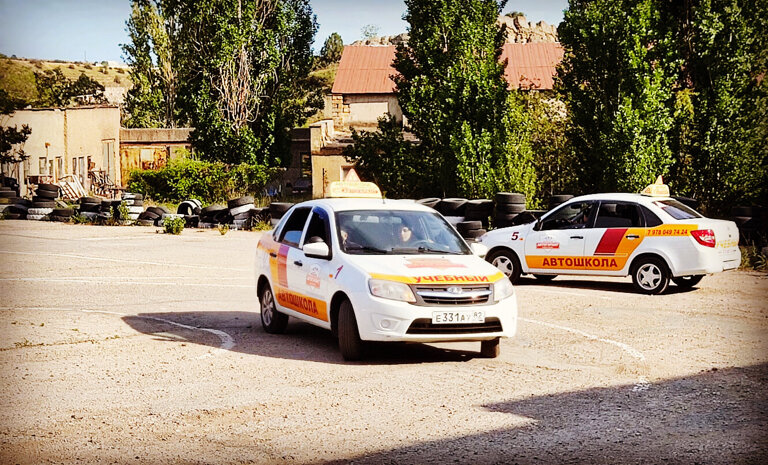 Ehliyet sınav alanı Driving training facility, Sudak, foto