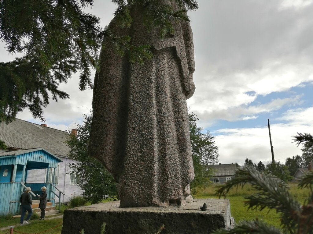 Anıt, heykel Погибшим в годы Великой Отечественной войны, Arhangelskaya oblastı, foto