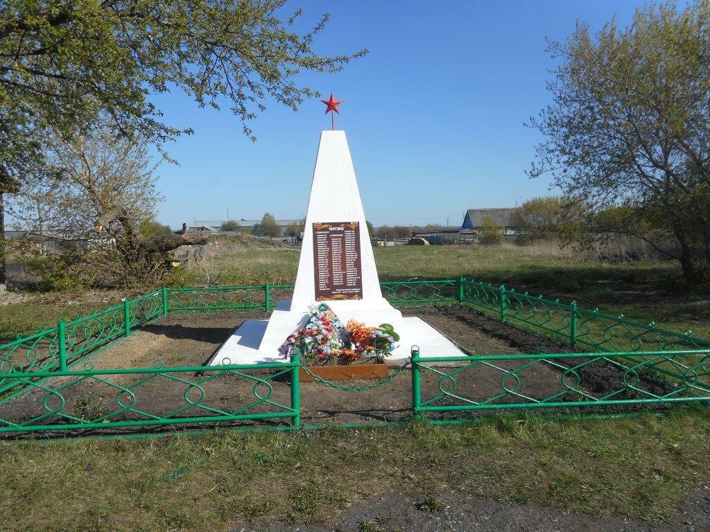 Anıt, heykel Обелиск, Kurganskaya oblastı, foto