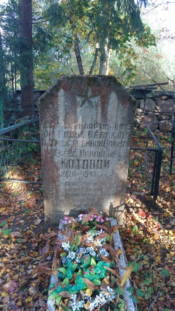 Anıt, heykel Братское захоронение советских воинов, Pskovskaya oblastı, foto