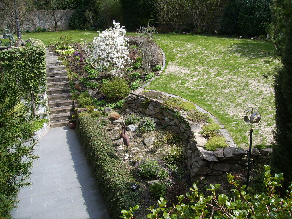 Bahçe ekipmanları ve teknolojileri Wurm Garten- und Landschaftsbau in Mitterfels, Bavyera, foto