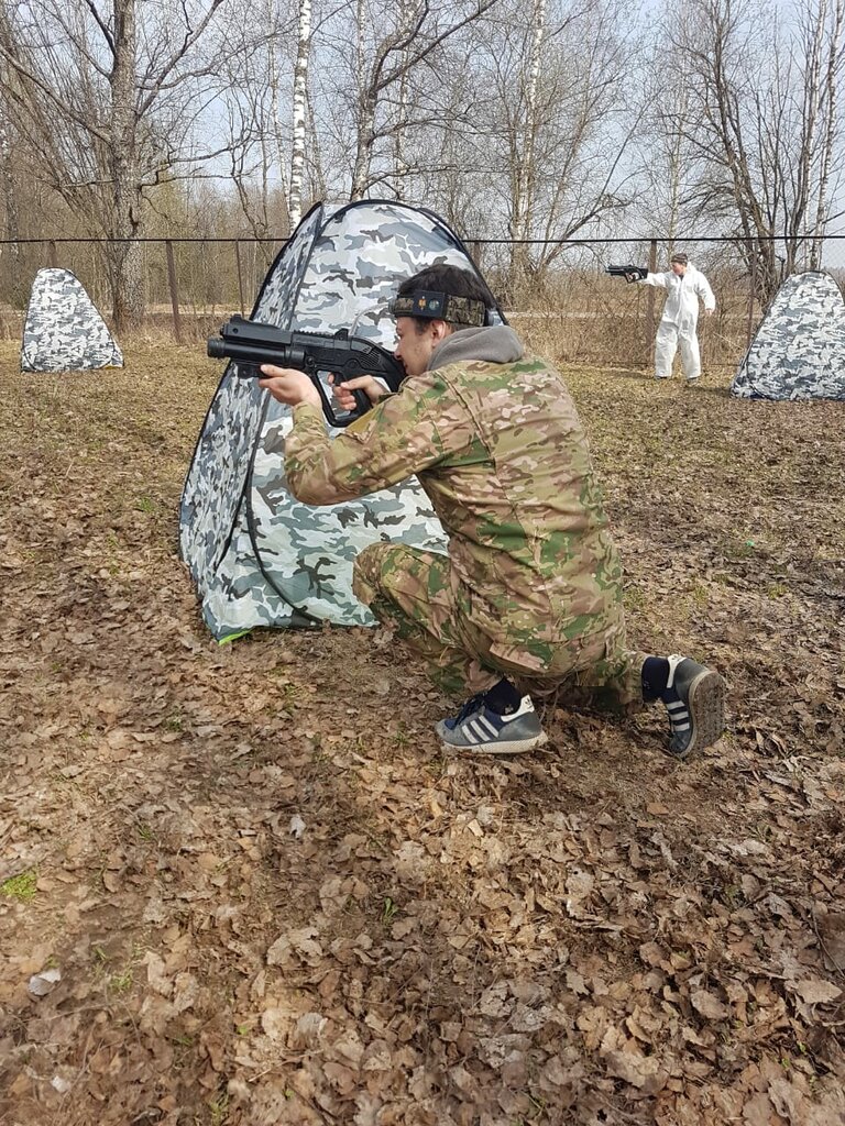 Lazer paintball Выездной лазертаг Scb, Moskova, foto