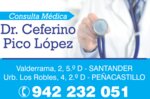 Consulta Médica Dr. Ceferino Pico López (Santander, Travesía Valderrama), özel muayenehaneler  Santander'den
