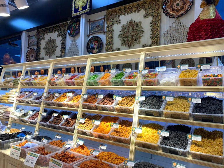 Kuruyemiş, atıştırmalık, kuru meyve Мир сухофруктов, Astana, foto