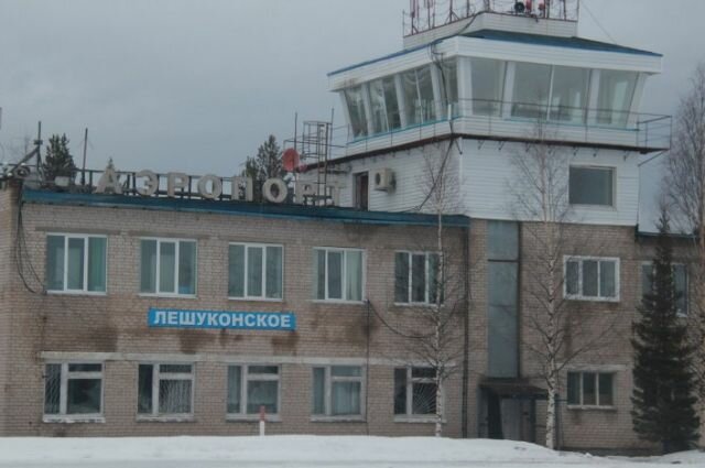 Havaalanları Leshukonskoye airport, Arhangelskaya oblastı, foto