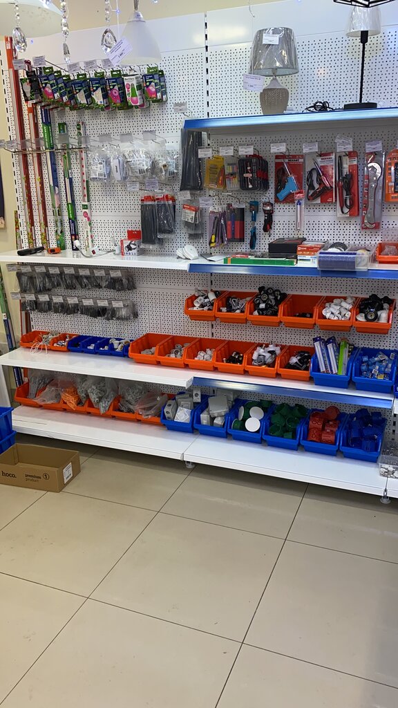 Elektrik ürünleri Svetlo-vsem, Moskova, foto