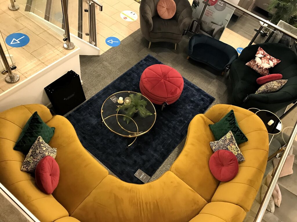 Mobilya mağazaları Sofology Manchester, İngiltere, foto
