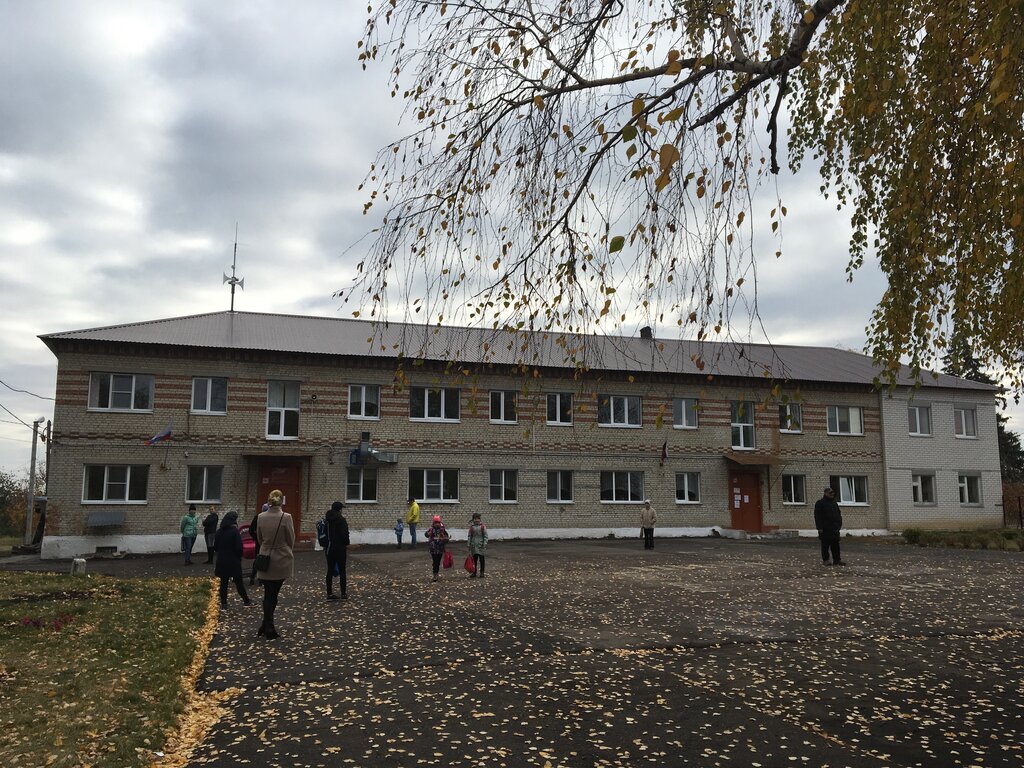 Ortaokul School in the village of Donskoye, Tambovskaya oblastı, foto