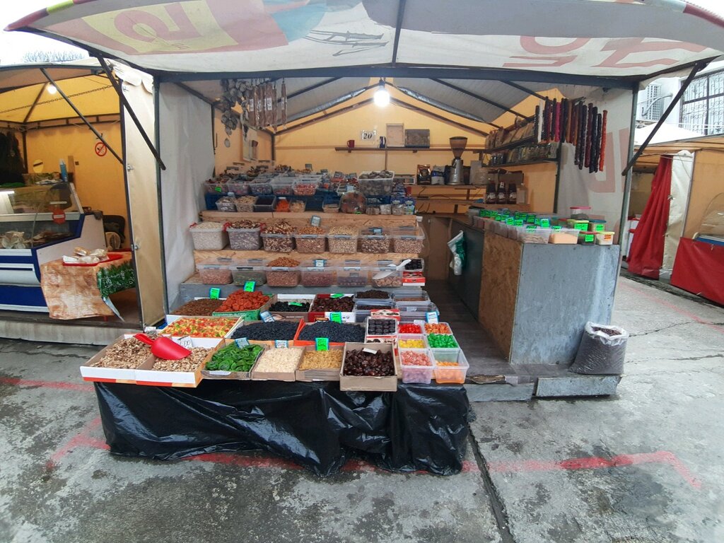 Kuruyemiş, atıştırmalık, kuru meyve Орехи и сухофрукты, Soçi, foto