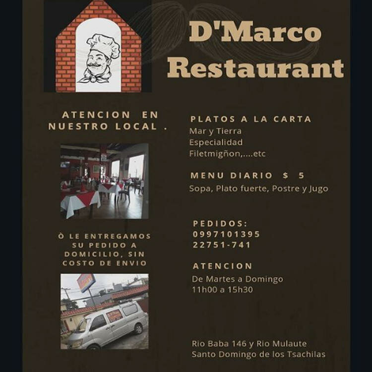 Restoran Restaurant D'marco, Santo Domingo, foto