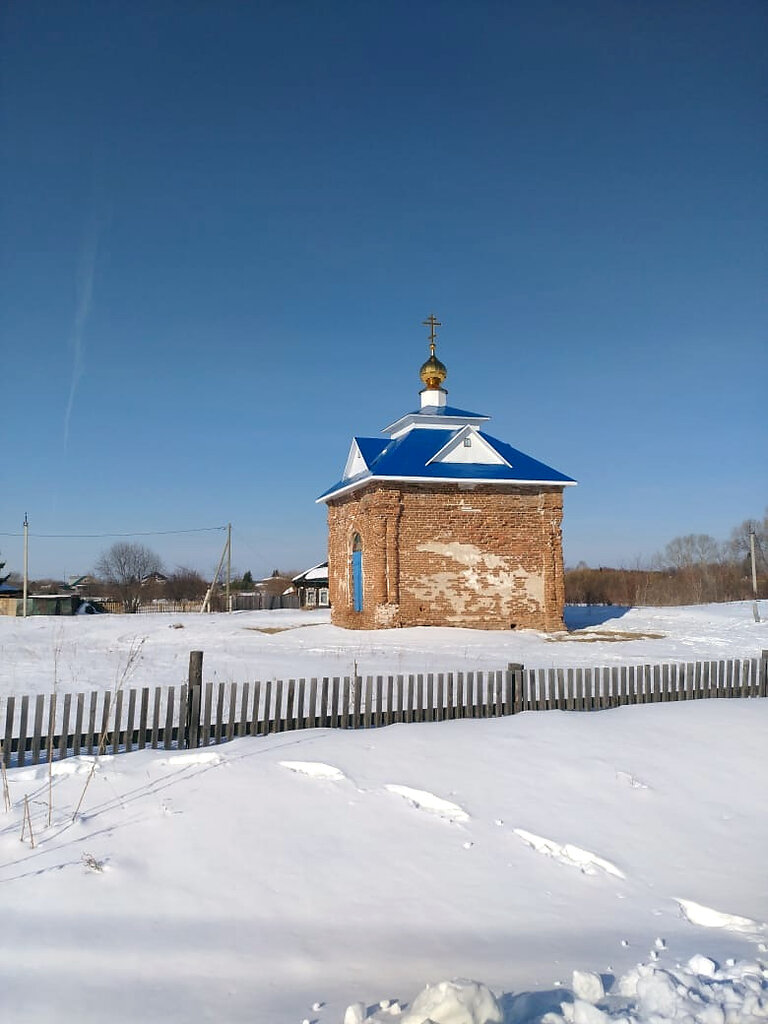 Ortodoks kiliseleri Часовня Симеона Верхотурского, Sverdlovskaya oblastı, foto