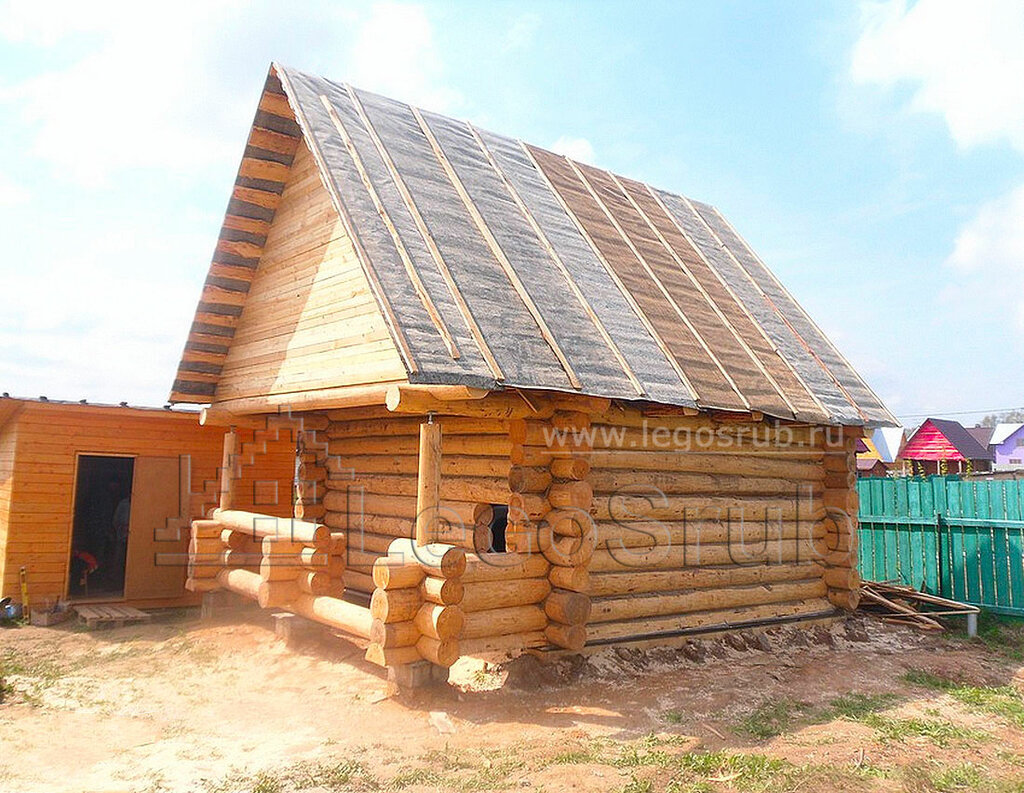 Hamam ve sauna inşaatı LegoSrub, Moskova, foto