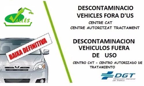 Otomobil servisi Desguace, contenedores y servicios Vallés, Katalonya, foto