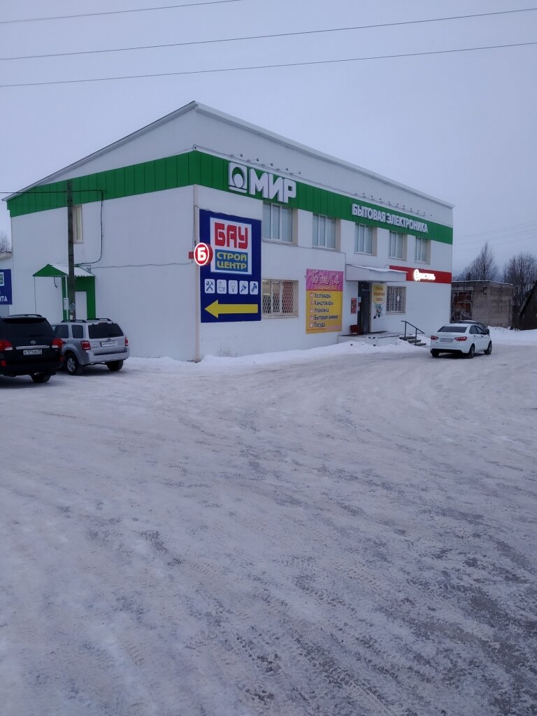 Beyaz eşya mağazaları Mir, Arhangelskaya oblastı, foto