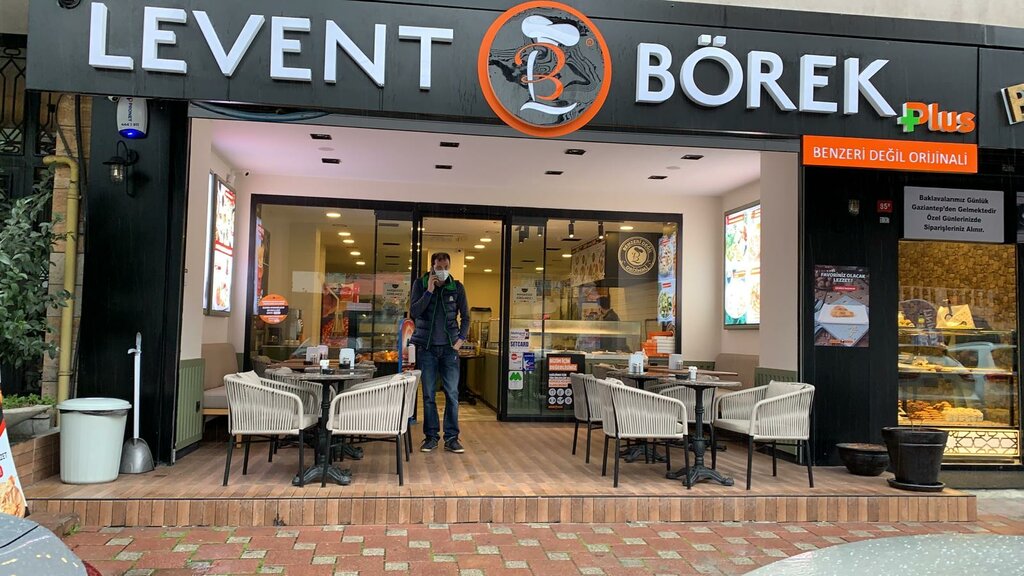 Kafe Levent Börek, İstanbul, foto