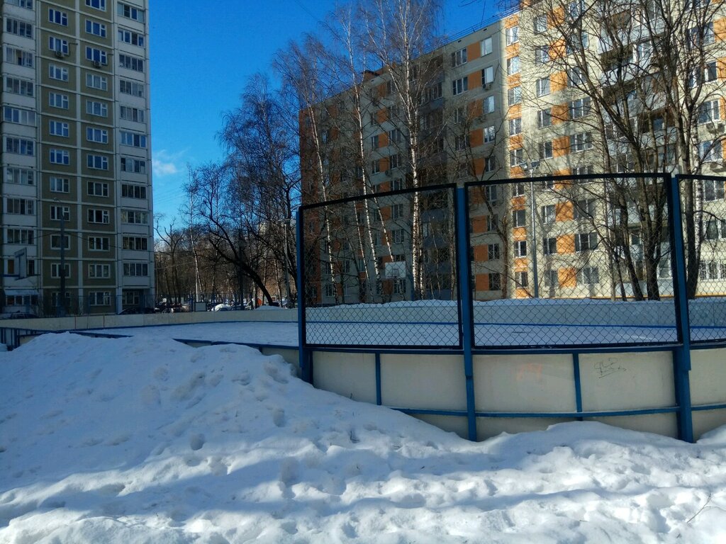 Spor alanı Ice rink, Moskova, foto