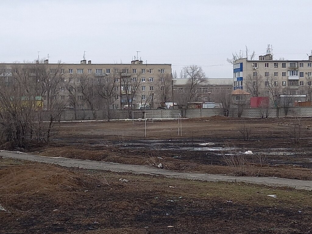 Spor alanı Football field, Volgogradskaya oblastı, foto