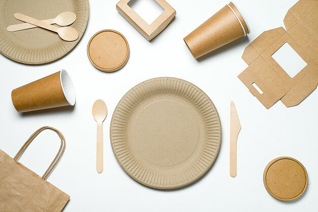 Tek kullanımlık mutfak gereçleri Биопосуда. Бел, Vitebsk, foto