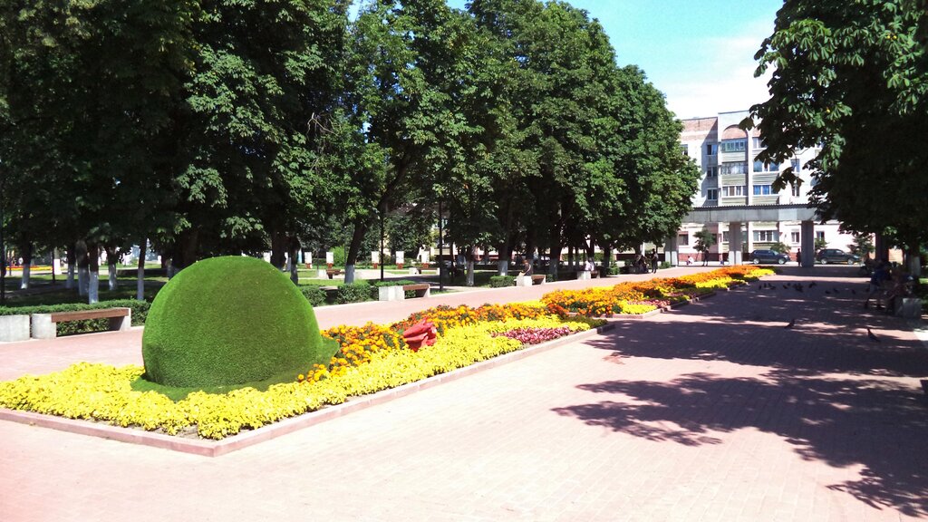 Anıt, heykel Вечный огонь, Briansk, foto